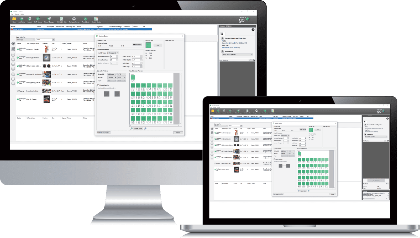 ONYX Go - Onyx Graphics - RIP Software for wide-format print