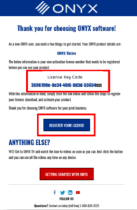 Guide to ONYX Soft-Licenses Activation