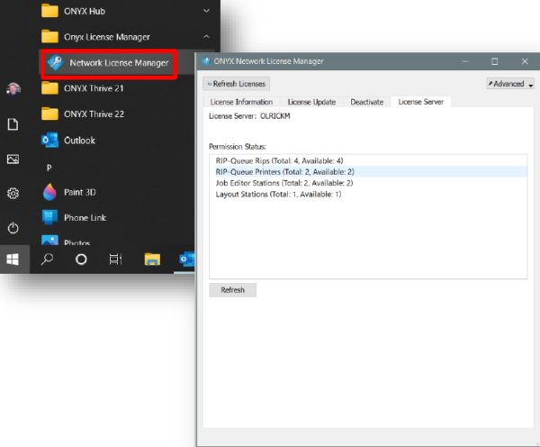 Getting started with soft-licenses - Onyx Graphics - RIP Software for ...